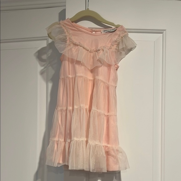 Isobella & Chloe | Dresses | Isobella Chloe Pink Ruffle Dress | Poshmark